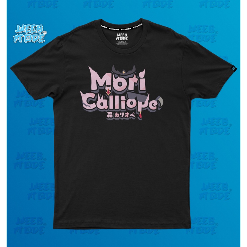 Mori Calliope Death Reaper Rapper T-Shirt Hololive Vtuber EN Cotton ...