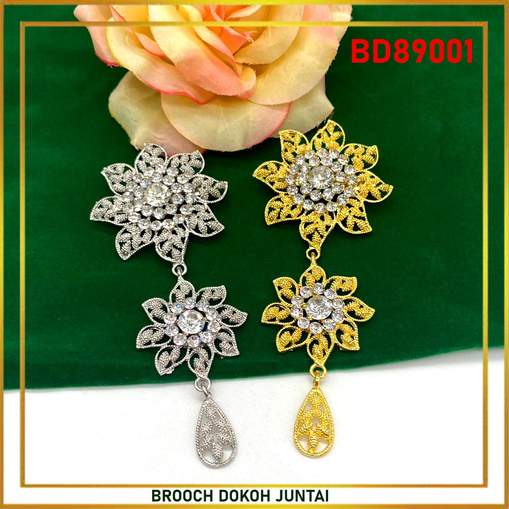 BROOCH DOKOH BERJUNTAI(DESIGN BARU) | Shopee Malaysia