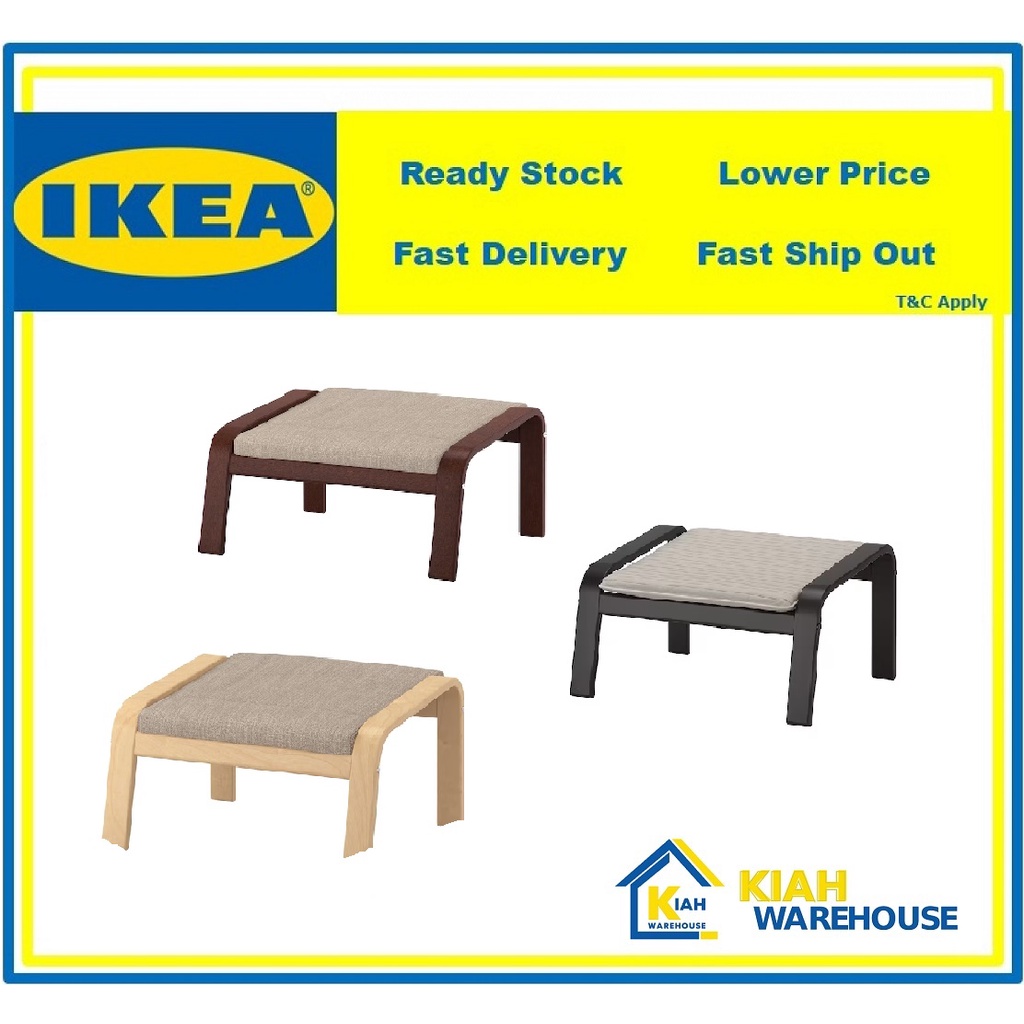 POANG POÄNG Footstool Frame Only | Rangka Bangku Letak Kaki [Ready ...