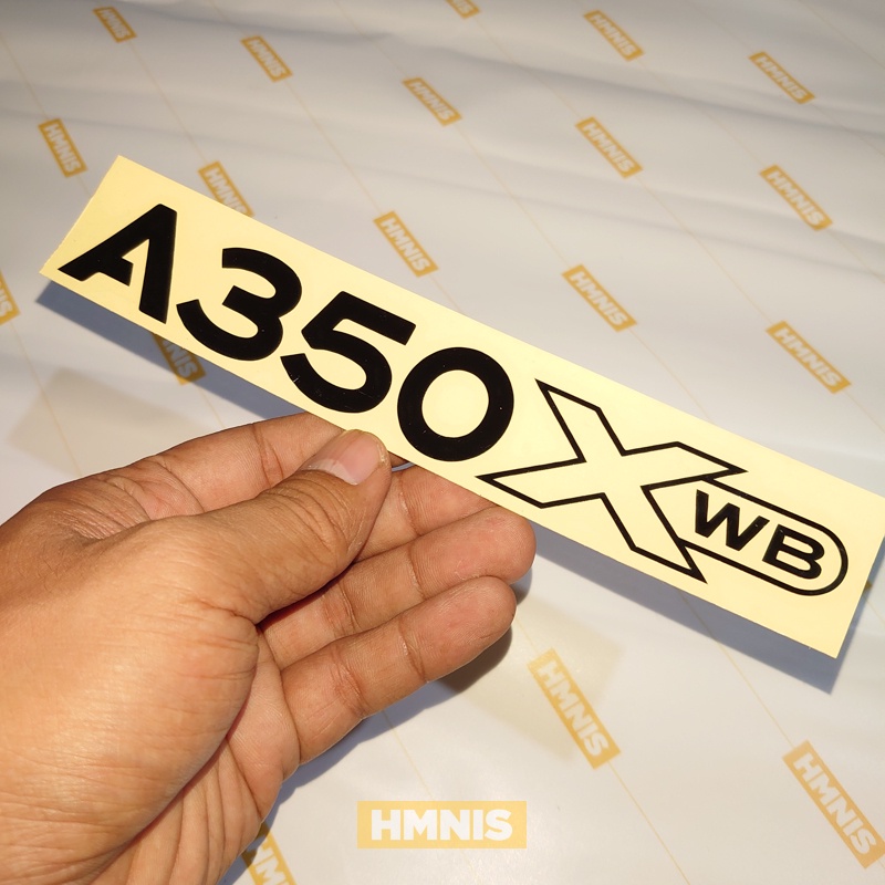 Airbus A350 XWB Sticker, Airbus A350 XWB Airplane Cutting Sticker ...