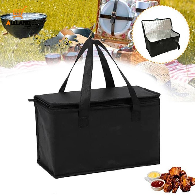 Durable Non-woven Fabric Aluminum Foil Food Insulated Bag/ Portable ...