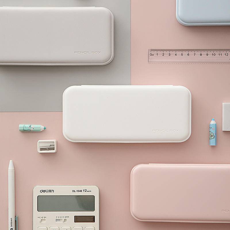 [PENCIL CASE] Matte Soft Colour Kotak Pensel Bag Box Organiser For ...