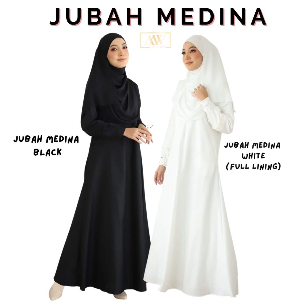 Jubah Medina Estifa,Jubah Umrah/Haji ,Jubah Raya Haji 2022,Jubah Cotton ...