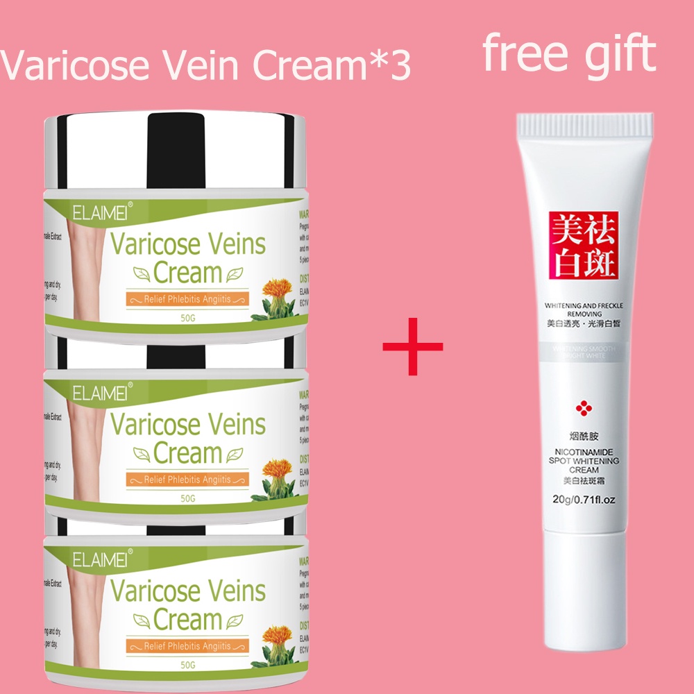Varicose Vein Treatment Cream Vasculitis Phlebitis Spider Ointment ...