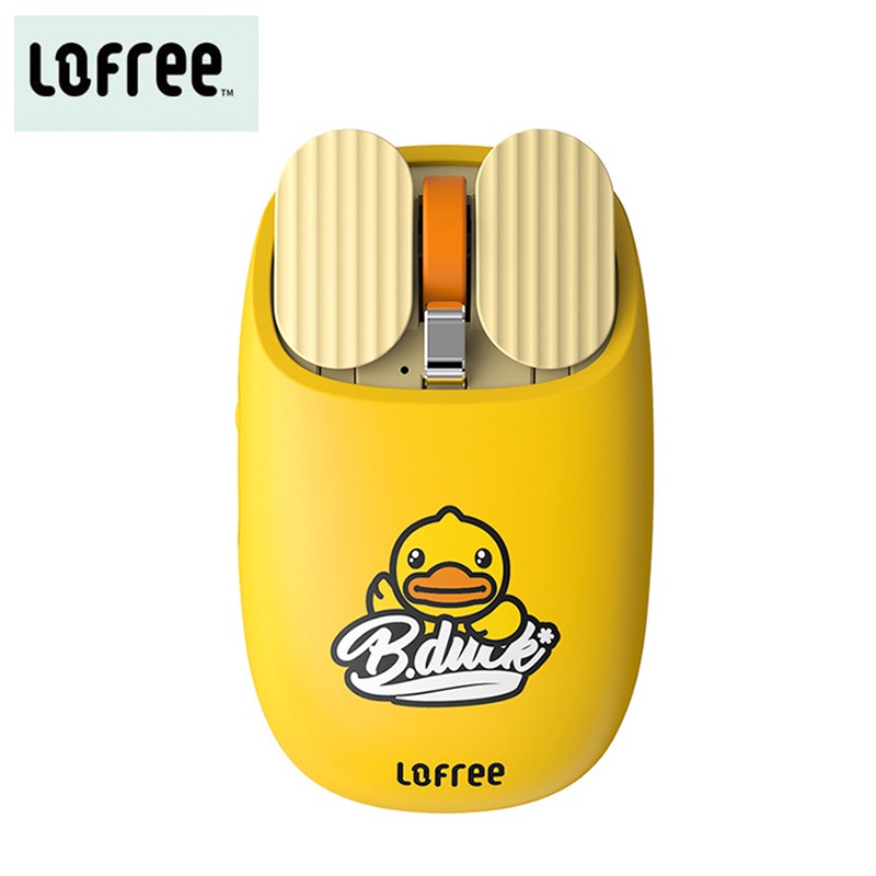 LOFREE Potato Chips 2.4G & Bluetooth Wireless Mouse Dual-Mode Portable ...