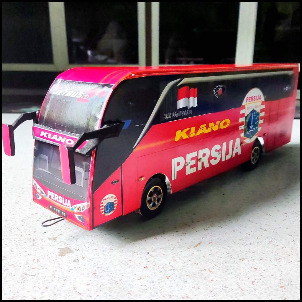 Miniature Bus Roof Full Indonesian Bus Lights | Shopee Malaysia