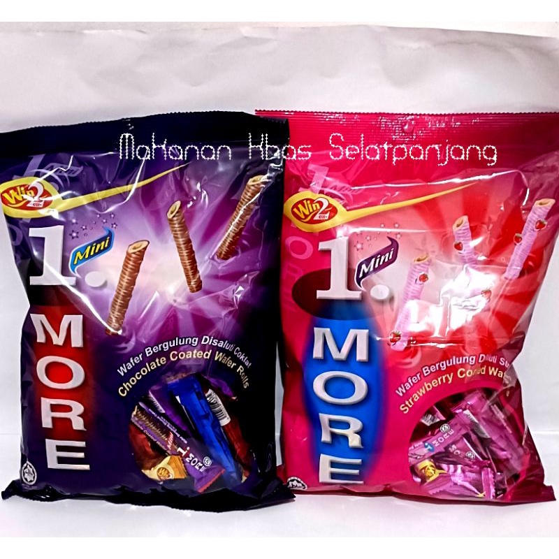 Win2 Wafer Mini Chocolate & Strawberry 360gram Malaysia/Wafer Roll Up ...