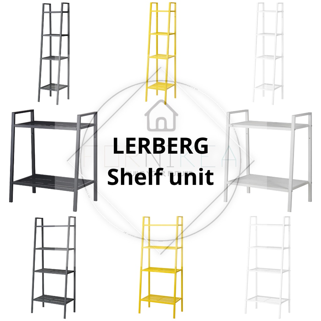 IKEA LERBERG Shelf unit, 60x70 cm / 35x148 cm / 60x148 cm | Shopee Malaysia