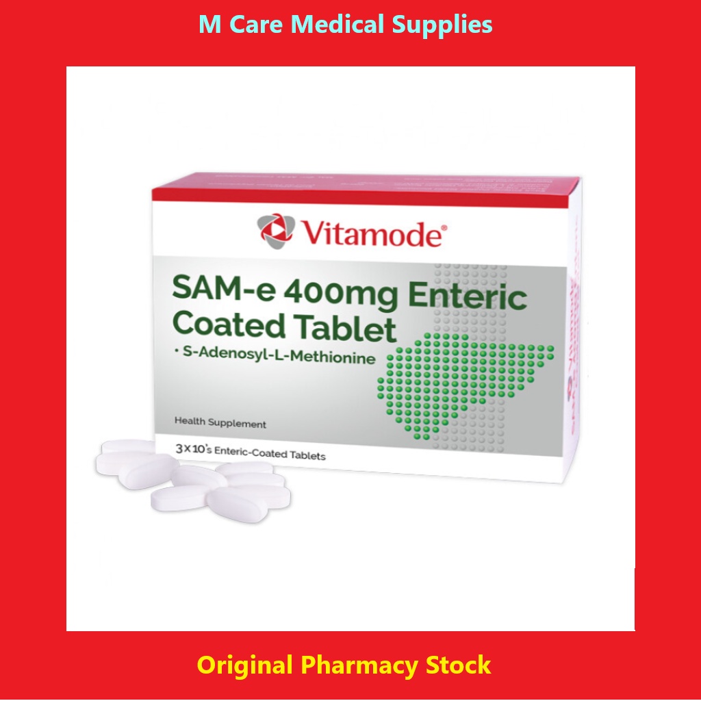 Vitamode SAM-e 400mg Enteric Coated Tablet | Shopee Malaysia