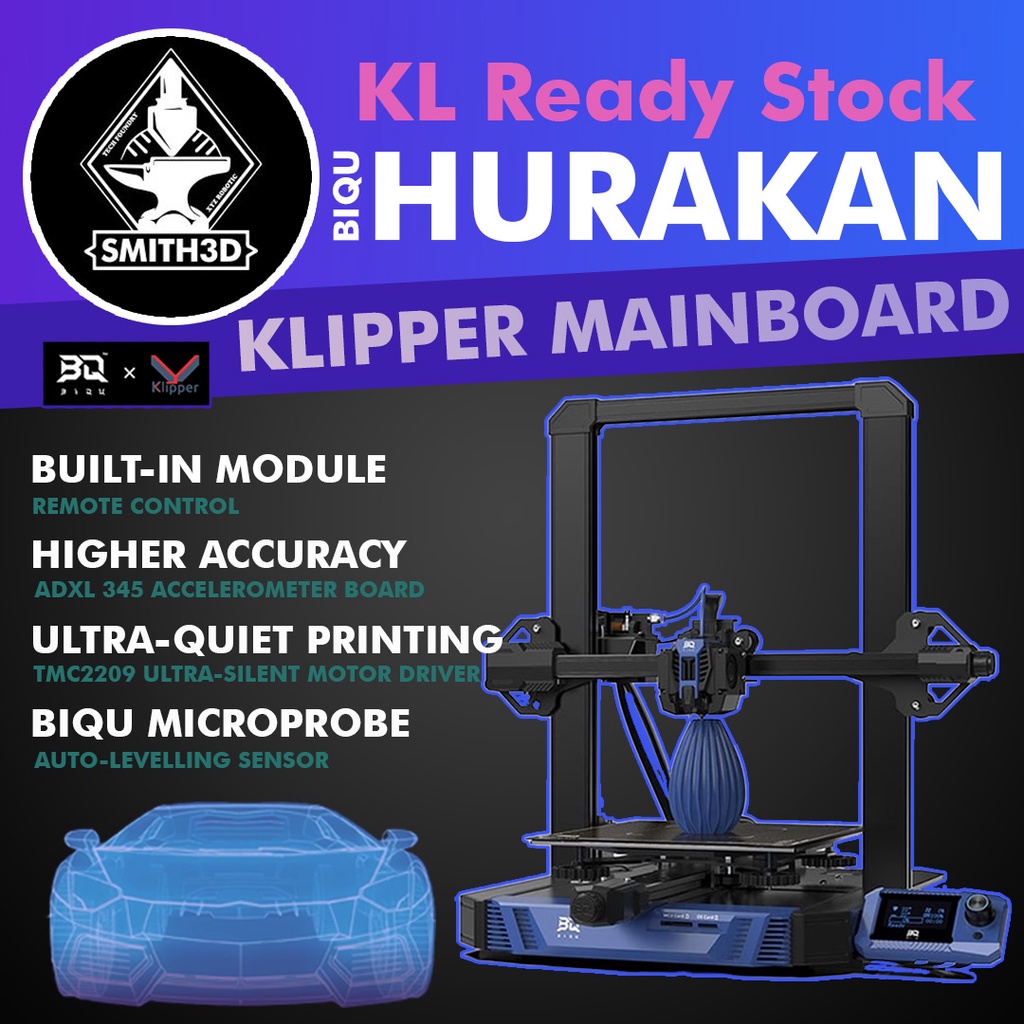 BIQU Hurakan DIY 3D Printer Neptune 4 | BIGTREETECH M4P+CB1 | Out-of-the-Box Klipper Printer ...