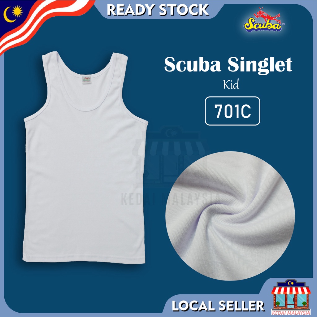 Scuba Men's Singlet Inner wear/ Boy Singlet Inner Wear #701C #701V ...