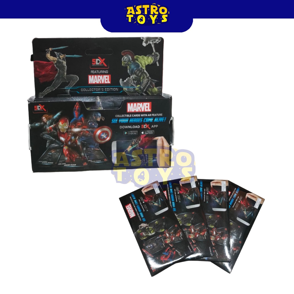 Original Avengers Marvel 5D Augmented Reality Card Toy | Shopee Malaysia