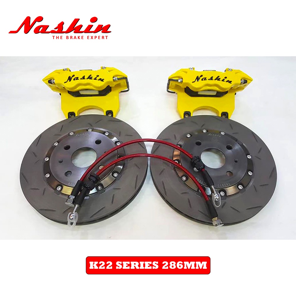 Perodua Axia 2014+ - Nashin K22 Mini 6 Pot Big Brake Kit (286mm ...