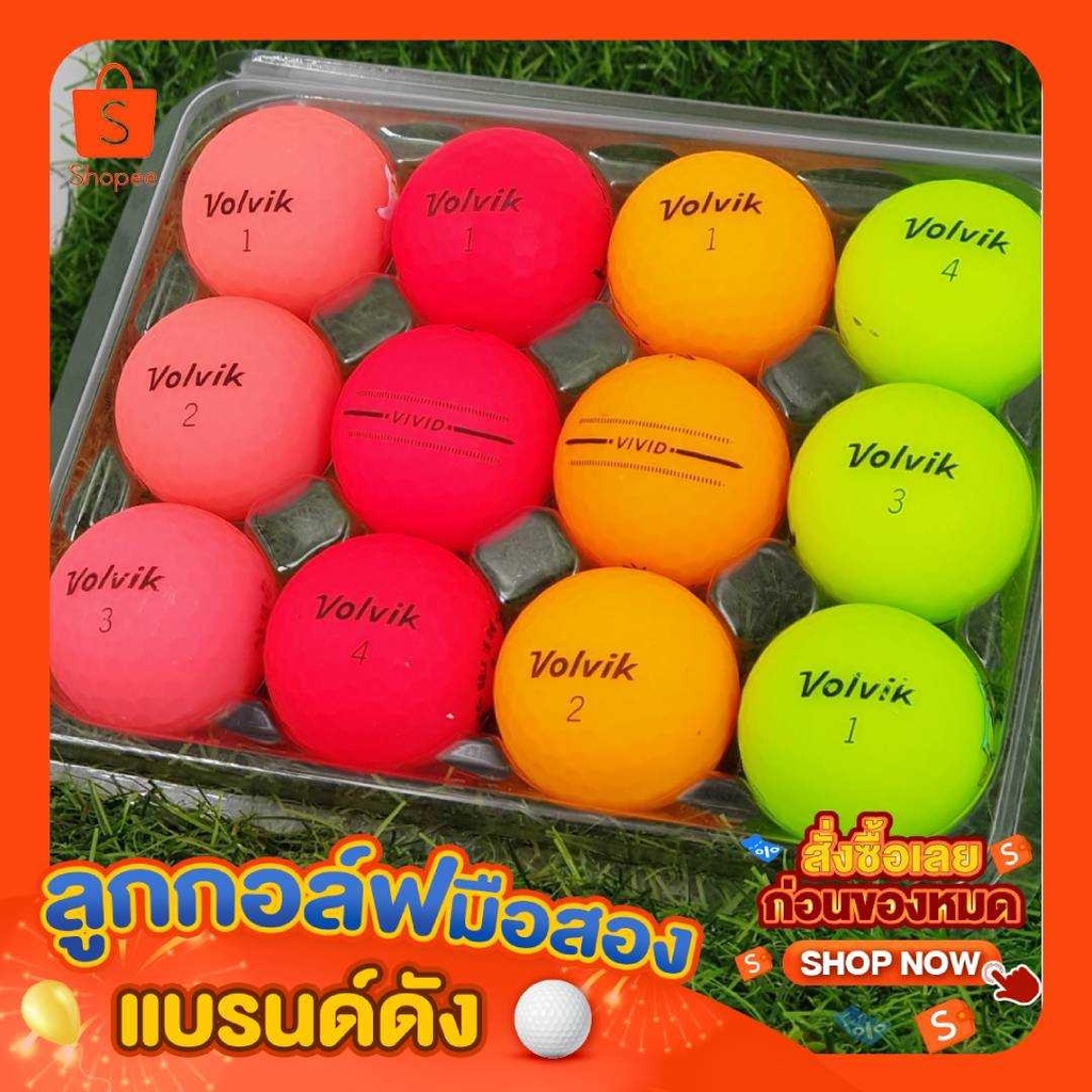 Used Volvik Color Golf Balls Condition A111 | Shopee Malaysia