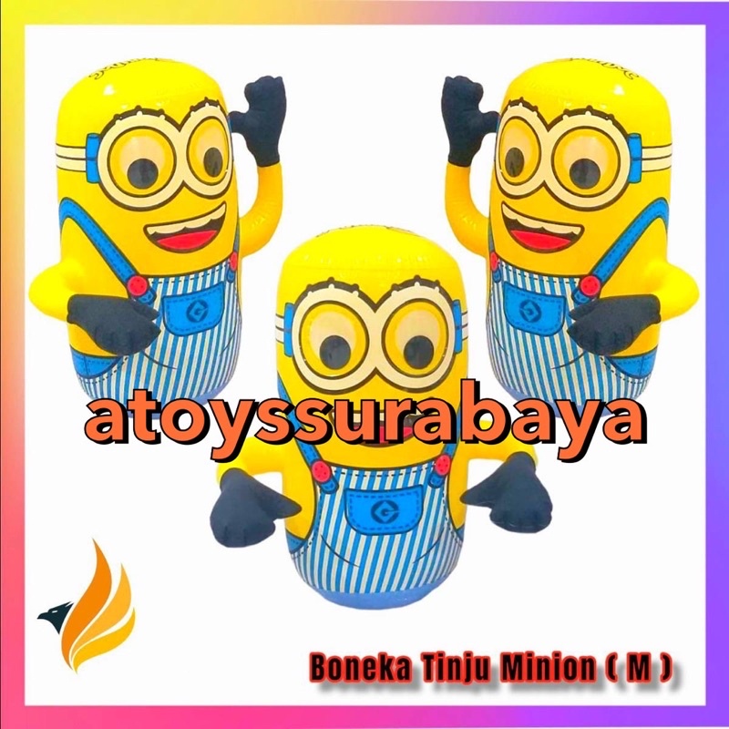 Minion BOXING BLOWING TOY (TIUPAN) | Shopee Malaysia