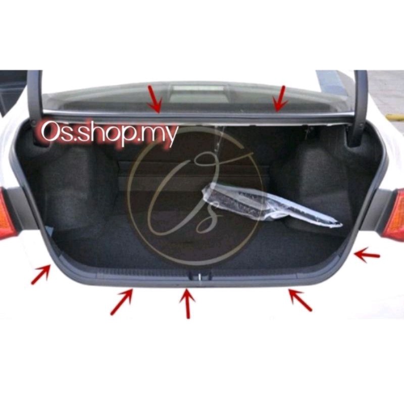 Mazda 3 Mazda 6 2005 - 2012 REAR BOOT BONNET RUBBER BELAKANG BONNET ...