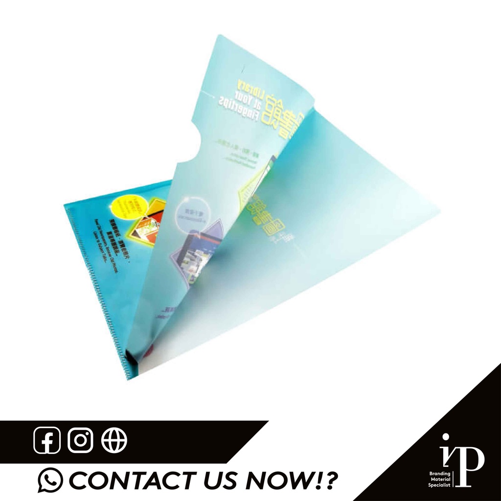 🔥🔥L Shape Plastic Folder – Synthetic Paper 180 micron (0.18) - Full ...