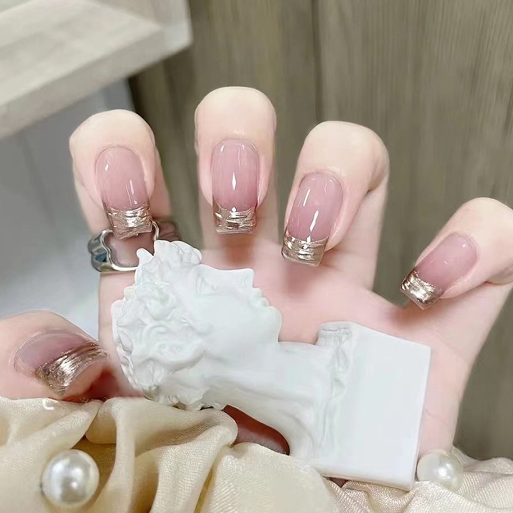 1188 24pcs fake nails short fake nails fake nail fake nails with design ...
