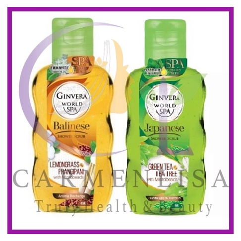 Ginvera World Spa Balinese Shower Scrub 45ml | Shopee Malaysia