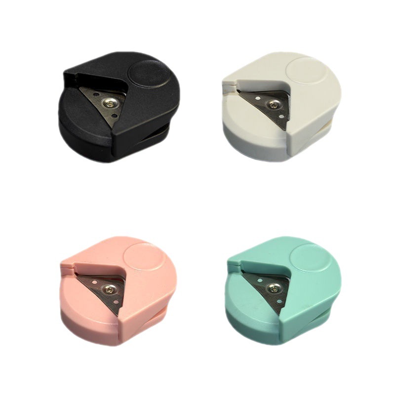 SS Mini Corner Punch Paper Corner Cutter Paper Trimmer Stationery ...