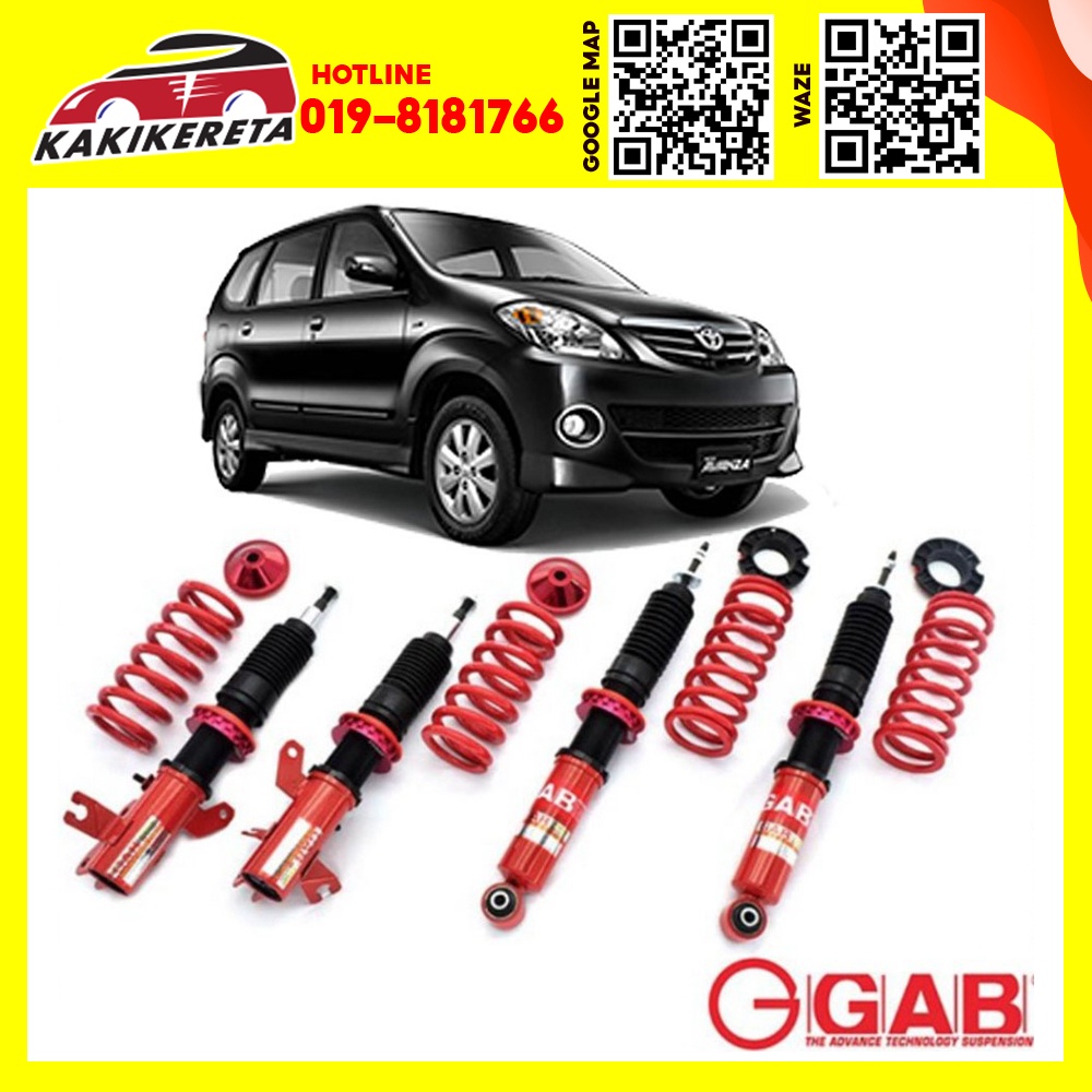 🔥Best🔥Toyota 🇯🇵Avanza 2004-2011 🇯🇵Gab He Series Hi Lo Body shift ...