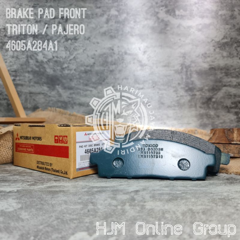BRAKE DISC PAD - PAJERO SPORT / TRITON FRONT BRAKE PADS | Shopee Malaysia