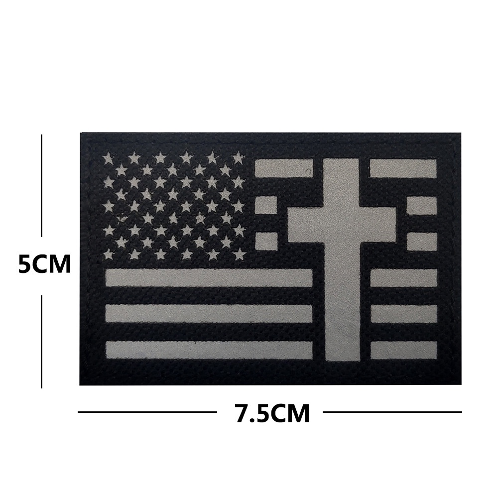 Embroidery Patch Jesus Fish Patch Christian Fish Symbol Tactical Emblem ...