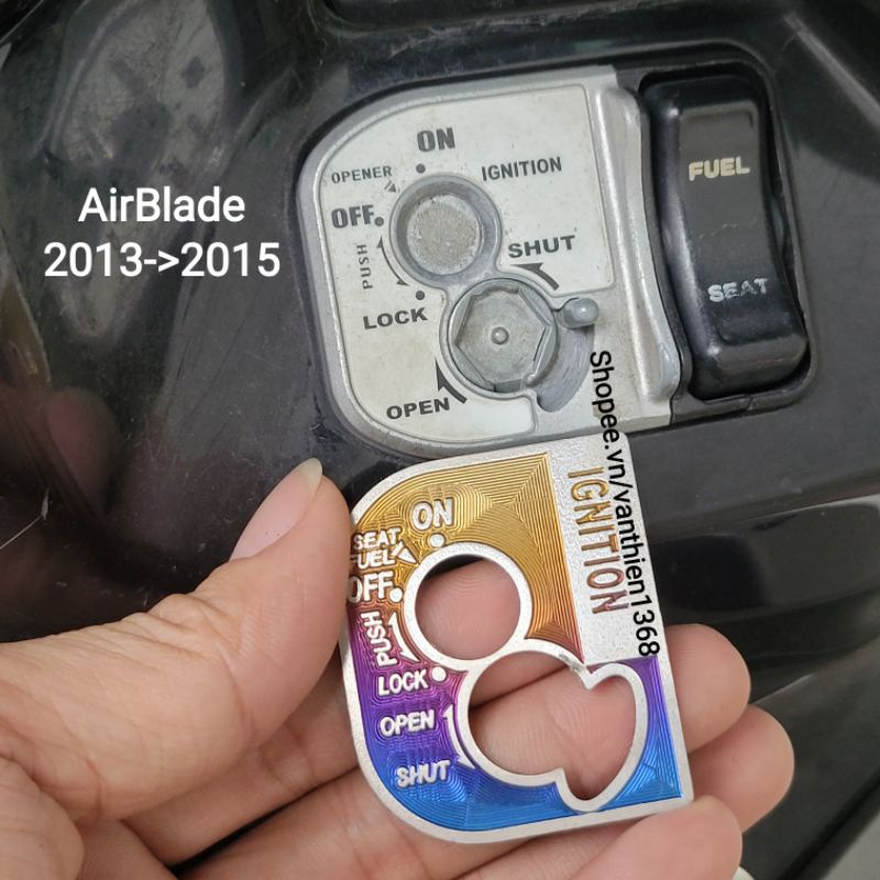 Ab AirBlade 2011->2015 Titan Lock Sticker | Shopee Malaysia