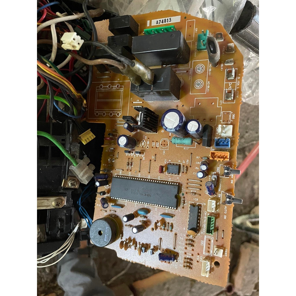 PCB SECOND HAND MISTRAL / THINK OLD TYPES AIRCOND INDOOR PC BOARD 2ND ...