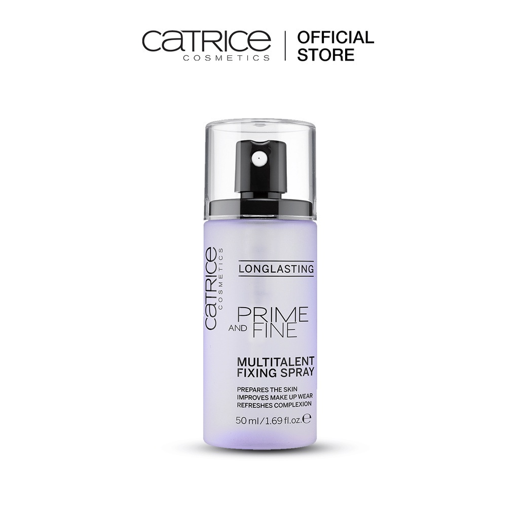Catrice Prime And Fine Multitalent Fixing Spray | Shopee Malaysia