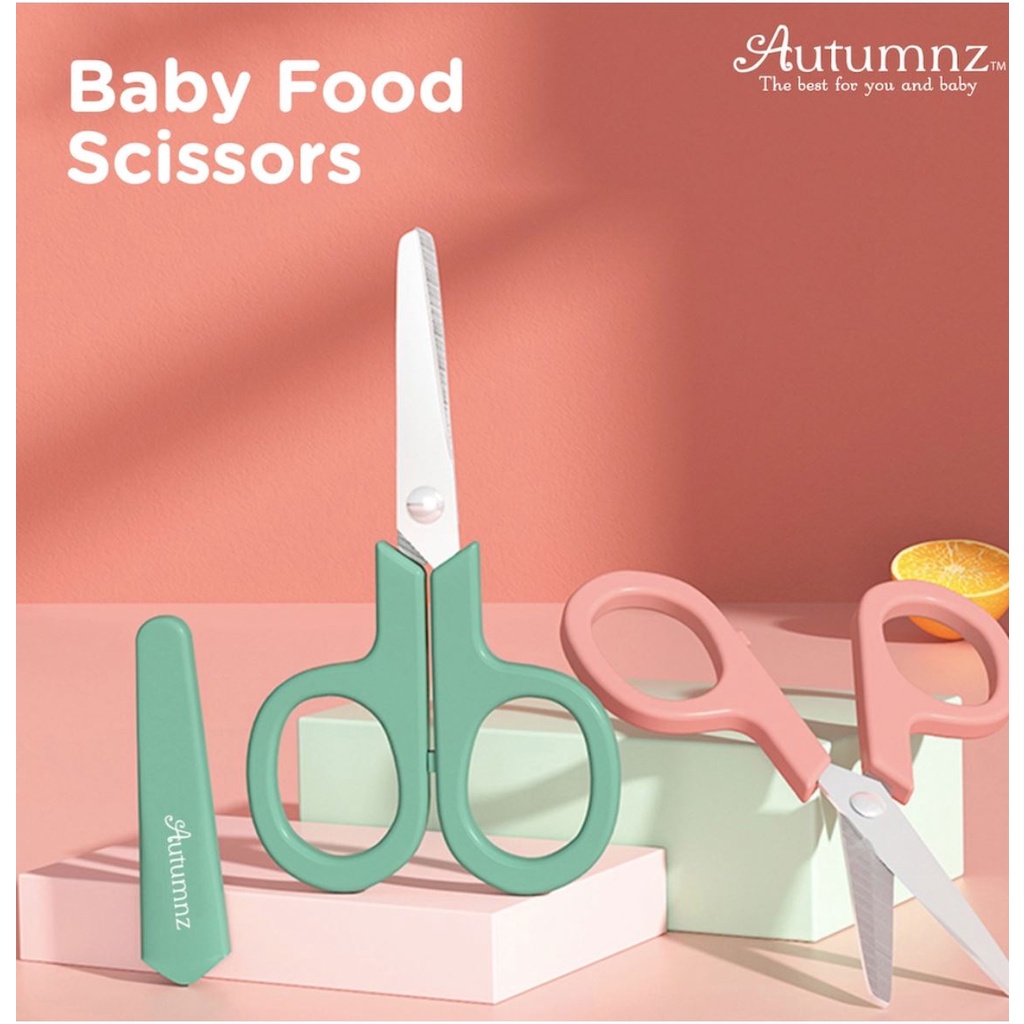 Autumnz Baby Food Scissors (1pc) | Shopee Malaysia