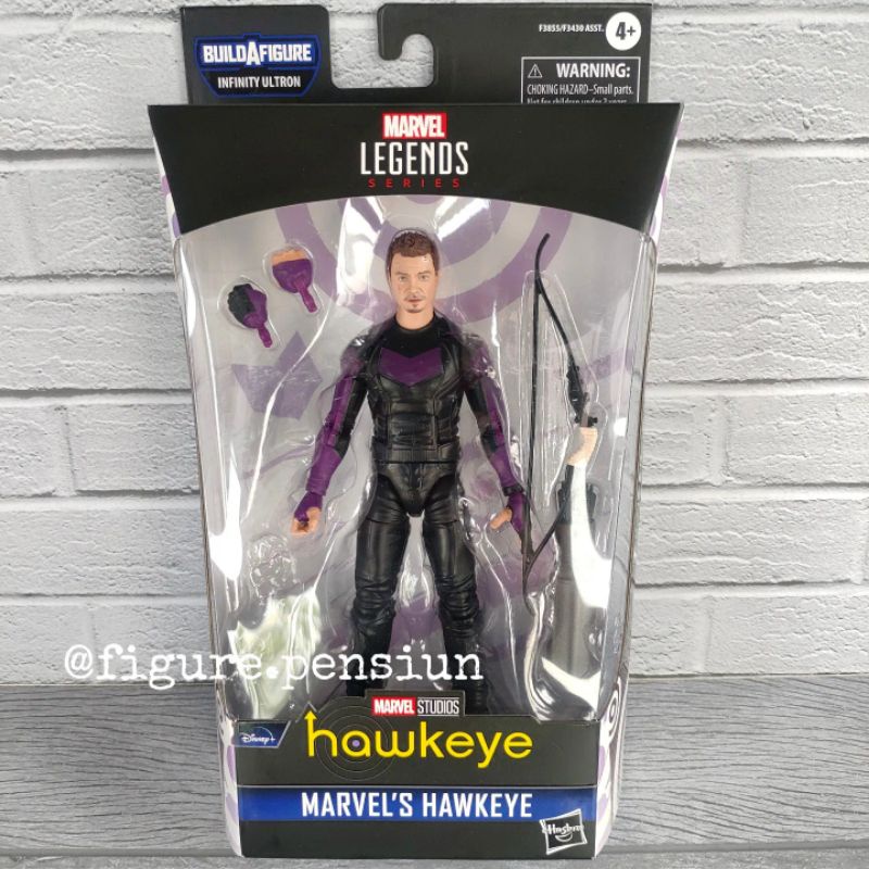HASBRO MARVEL LEGENDS DISNEY PLUS HAWKEYE INFINITY ULTRON ACTION FIGURE ...