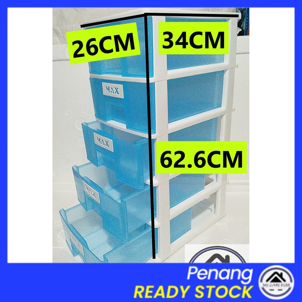 A4 Size 5 Tier Drawer / Document Drawer | Shopee Malaysia