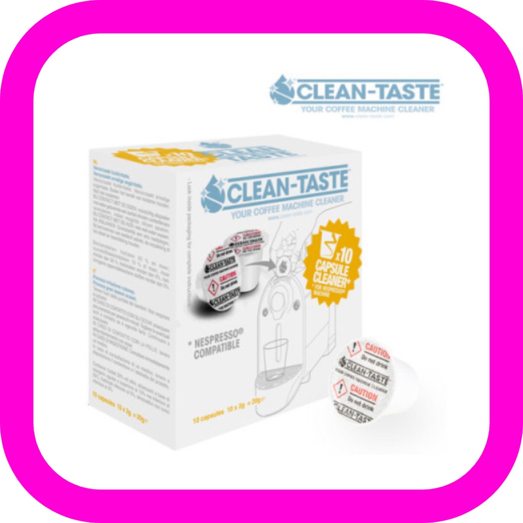[Nespresso] CLEAN-TASTE 10capsules / Nespresso Machine Cleaner ...