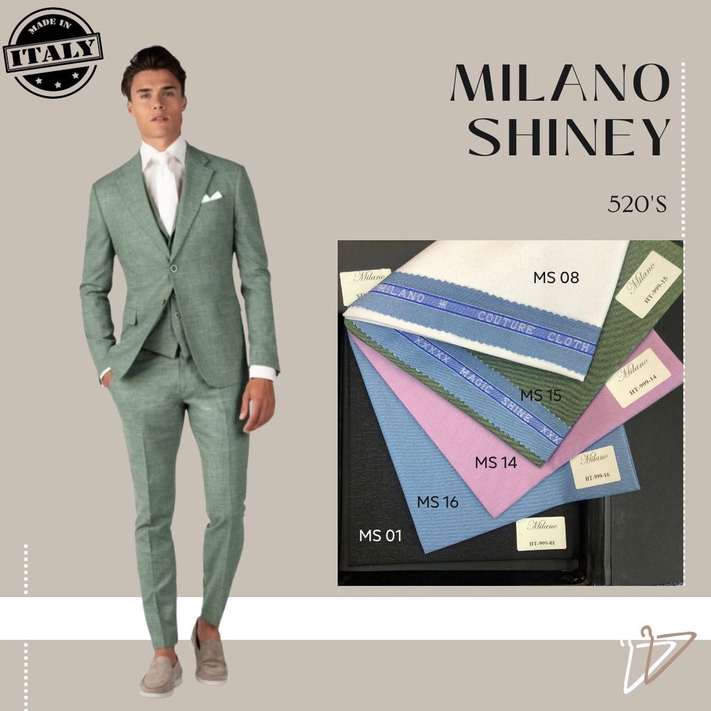 HITAM [MS] Milano SHINEY Jas FABRIC MATERIAL/ FINE BLACK Jas FABRIC ...
