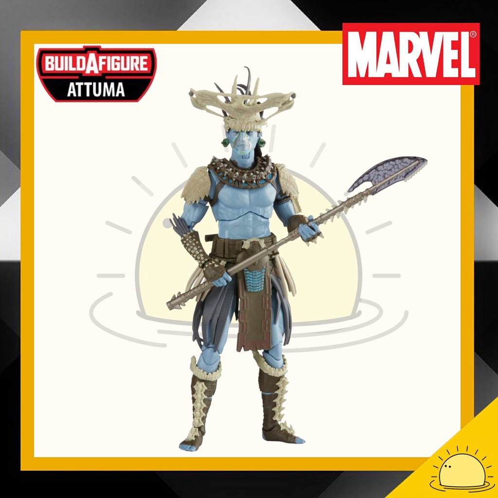 Marvel Legends Black Panther Wakanda Forever Wave 1- Attuma Baf 6 inch ...