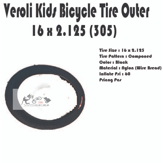 Mini Tire – 16 x 2.125 (Veroli, 1 Pc) | Shopee Malaysia