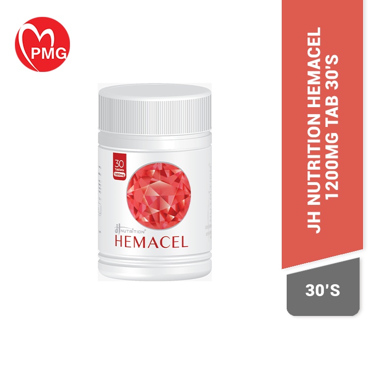 [JH NUTRITION] Hemacel 1200mg Tab 30's - improve blood circulation ...