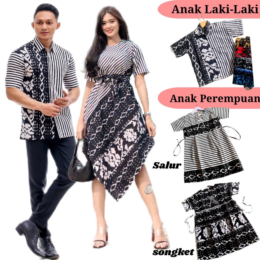 Family couple batik/Family couple batik Clothes/Family batik batik ...
