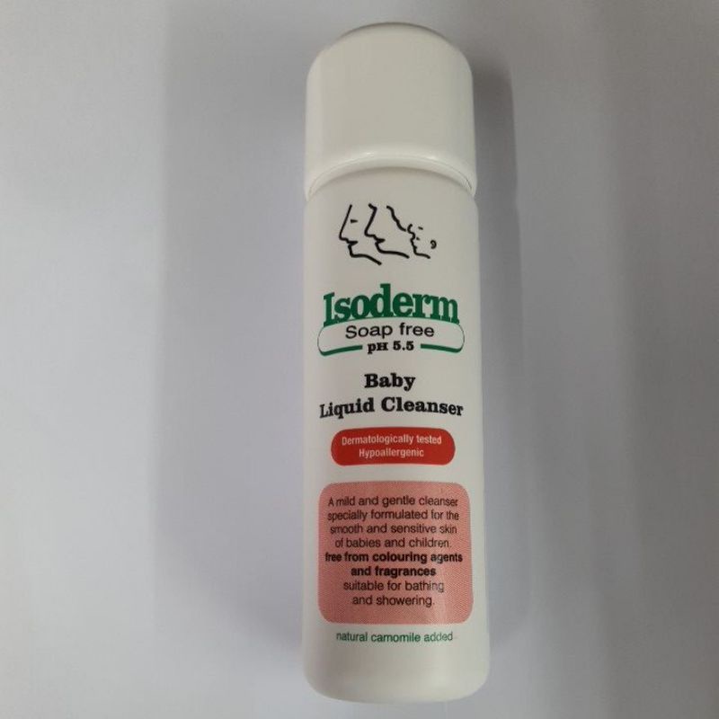 Isoderm Soap Free PH5.5 Baby Liquid Cleanser 250ml (Expiry Date:04/2029 ...