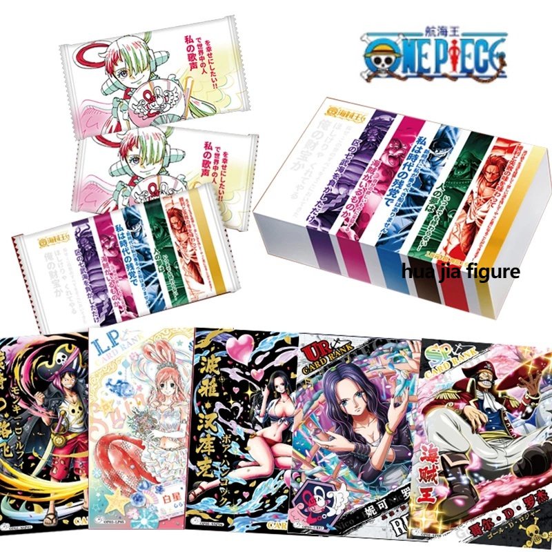 2022 New Japanese Anime ONE PIECE Rare Cards Box Luffy Zoro Nami ...