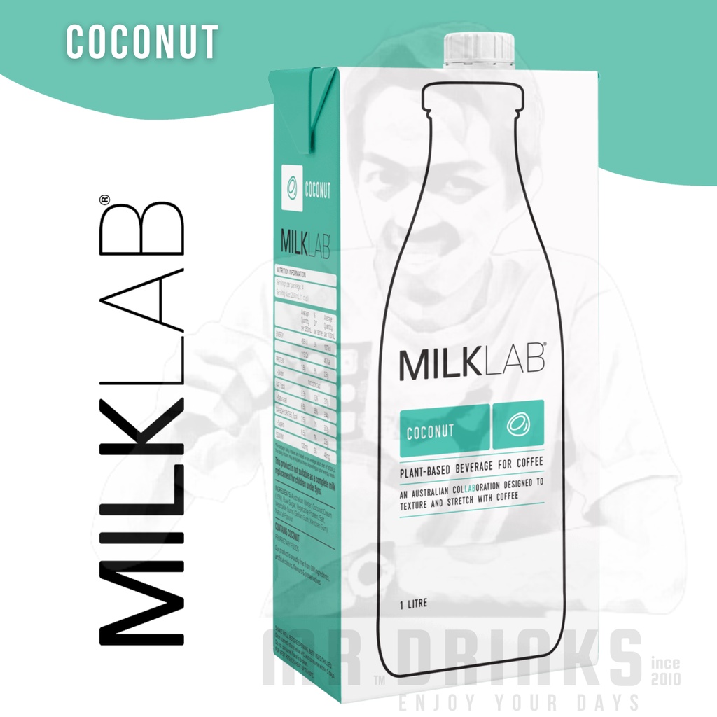 MRDrinks MILKLAB Coconut Milk UHT Barista Milk for Coffee & Tea | Susu ...