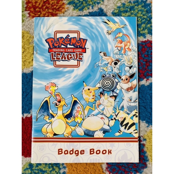 Pokemon TCG League Badge Book. Rare vintage gem from the 90s. | Shopee ...