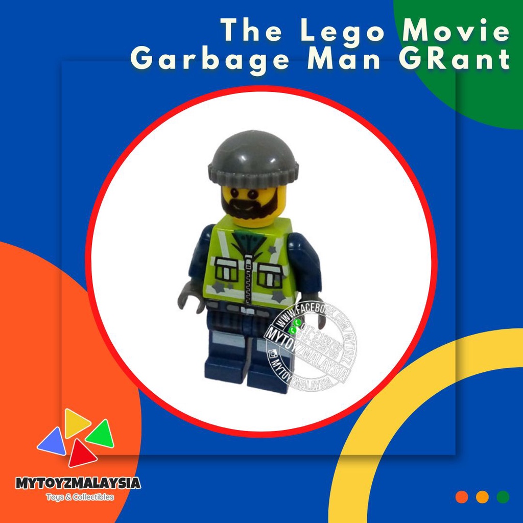 GARBAGE MAN GRANT Mini Figure (The LEGO Movie) | Shopee Malaysia