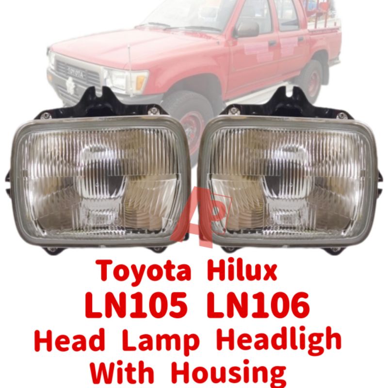 Toyota Hilux Pickup LN105 LN106 Head Lamp Headlight With Housing New 1 ...