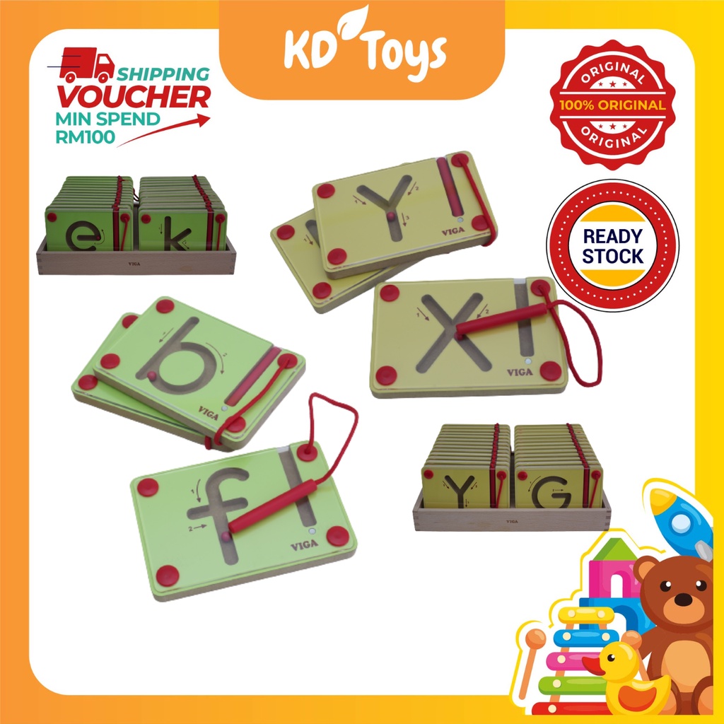 {VIGA ORI} Alphabet learning Toys Small Letter Lowercase, Capital ...