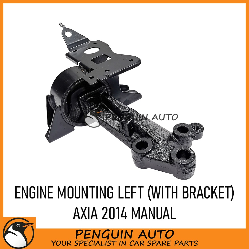 PERODUA AXIA 1.0 2014-2016 MANUAL ENGINE MOUNTING GEAR BOX LEFT WITH ...
