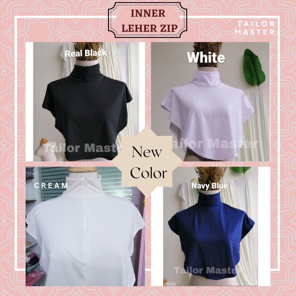 Inner Leher Zip Cotton Premium (1 Hadiah if Buy more 3)-Brooch | Shopee ...