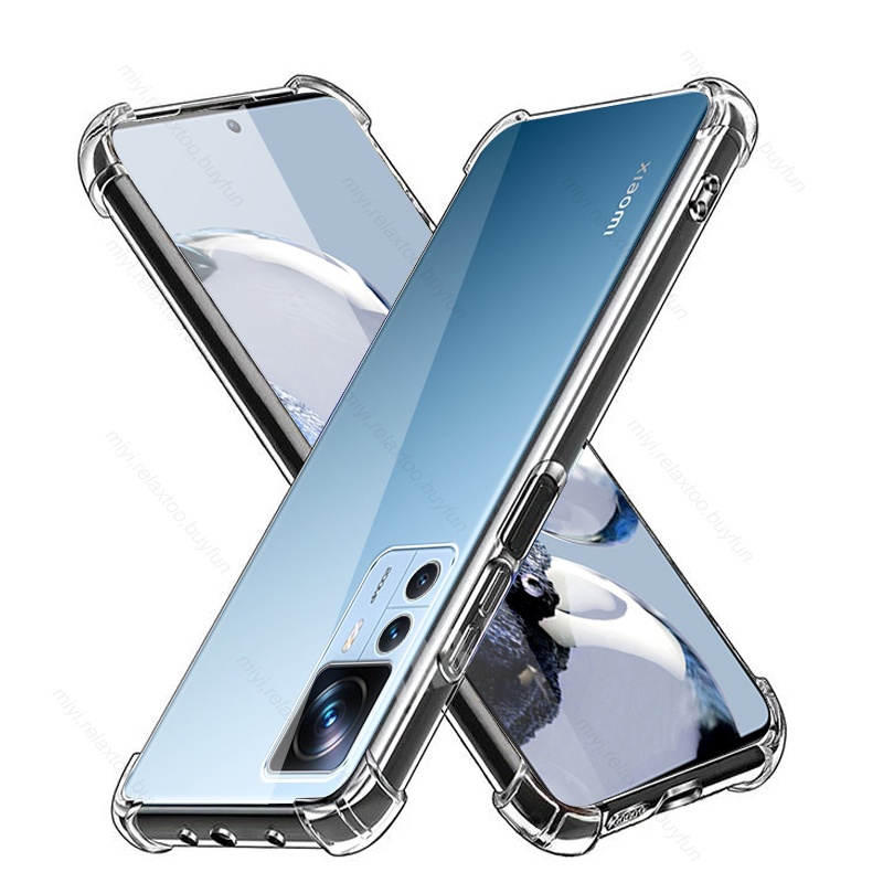 Xiomi 12T Pro Case Transparent Anti-Fall Protect Shell For Xiaomi Mi12T ...