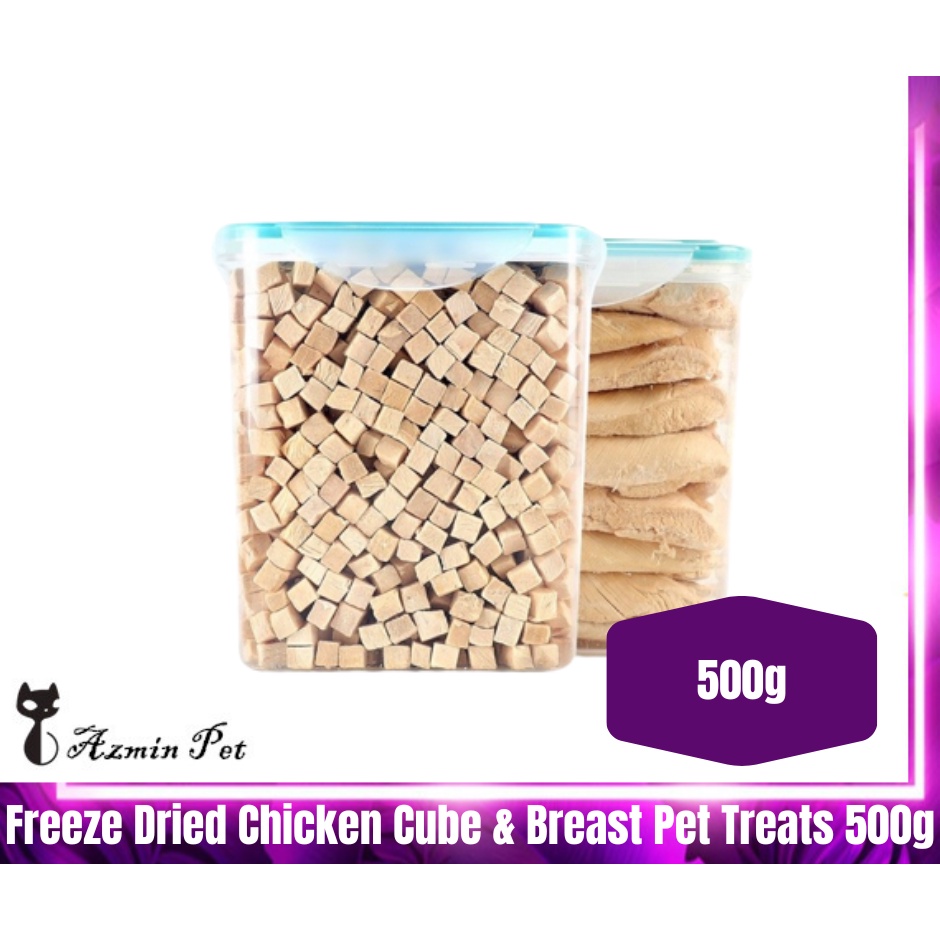 Freeze Dried Chicken Cube Breast / Multiple Choice Booster Cat Dog ...